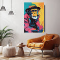 Tableau Singe Couleur | Art de l'Iris – Artdeliris