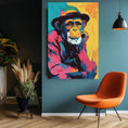 Tableau Singe Couleur | Art de l'Iris – Artdeliris