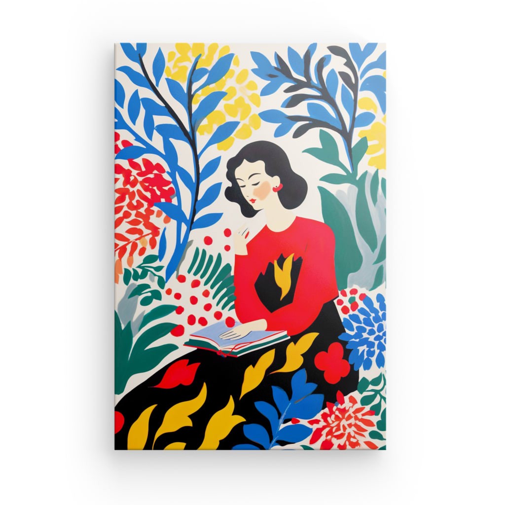 Tableau Aesthetic la Lectrice & Artdeliris